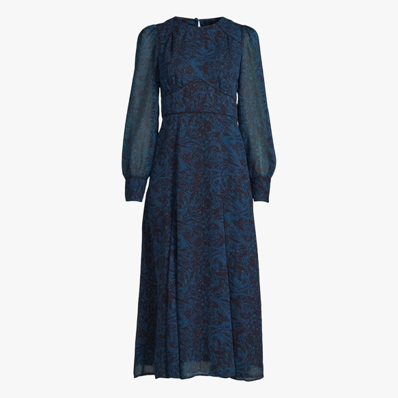 Cefinn | Dresses | Cefinn Blue Marble Dress | Poshmark